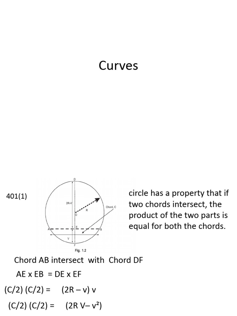 Railway Curve Design and Calculations | PDF | Technology & Engineering