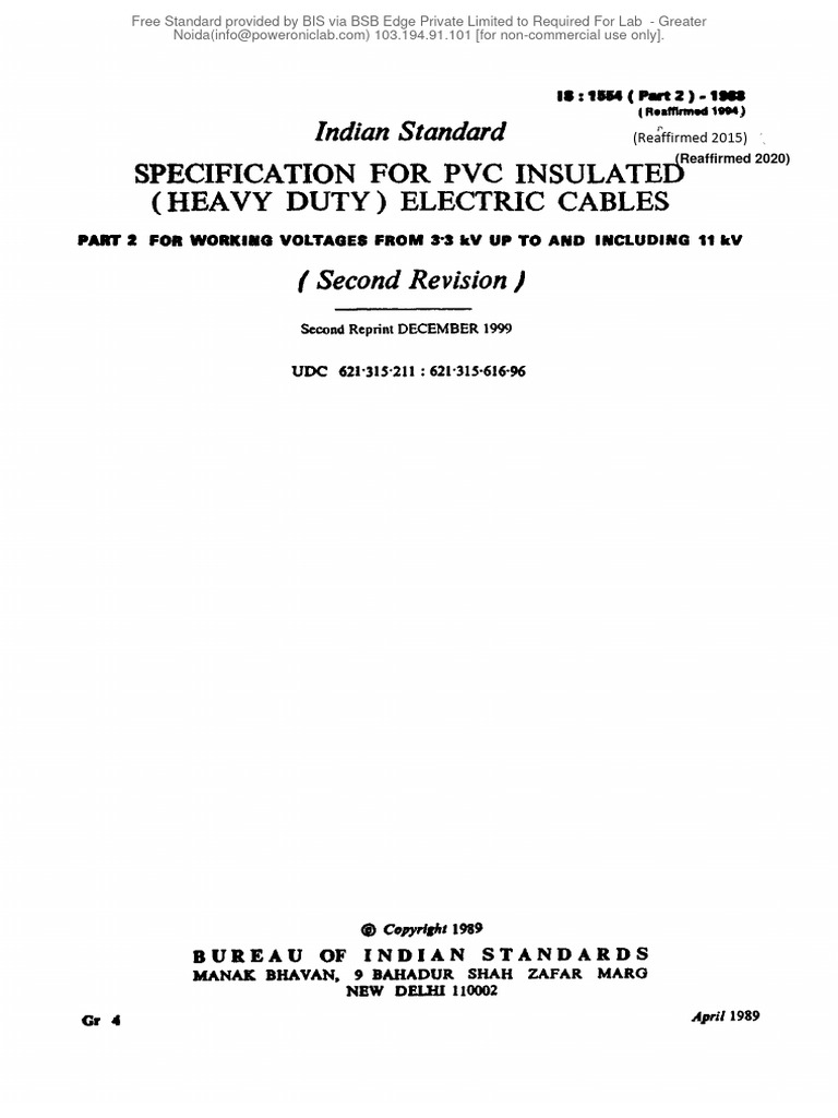 1554 2 1988 Reff2020 | Download Free PDF | Insulator (Electricity ...