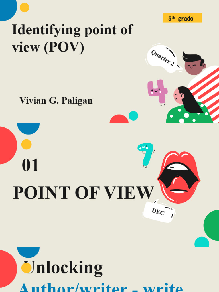 POV-week 3 | Download Free PDF | Narration | Planets