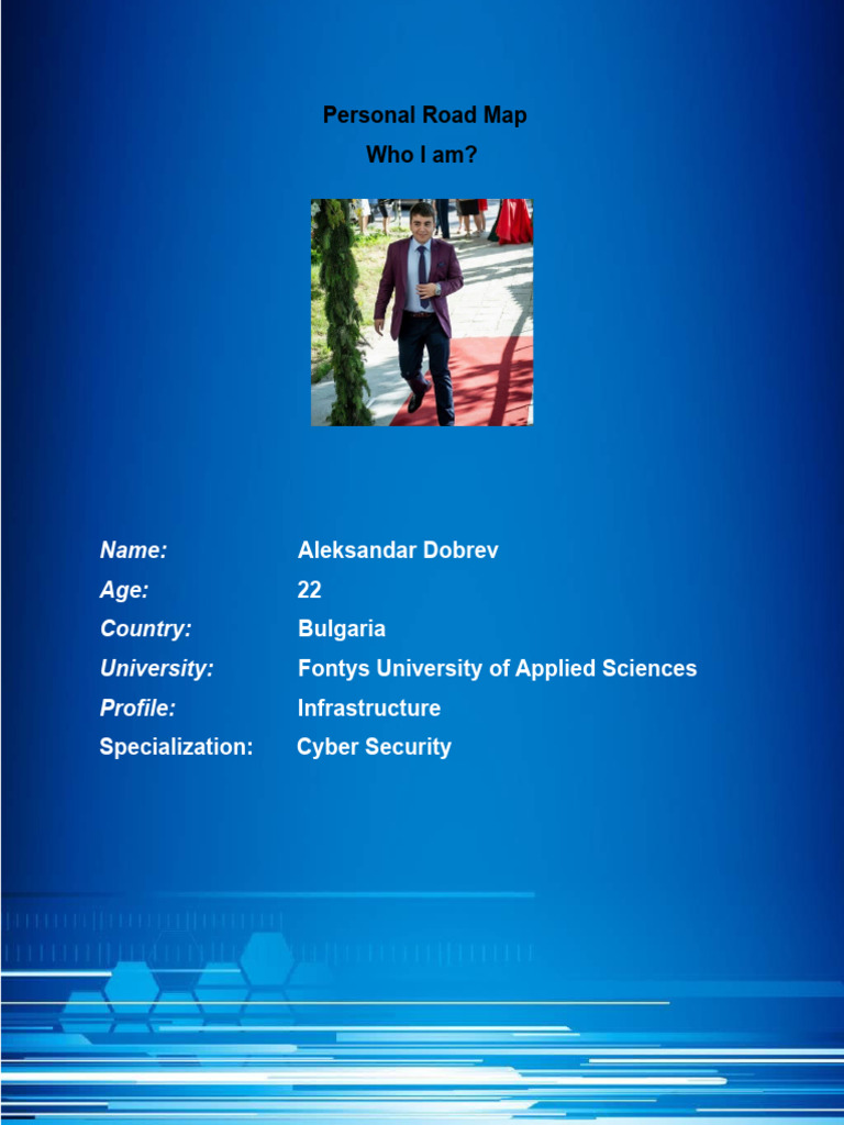 Personal Road Map | PDF | Security | Computer Security