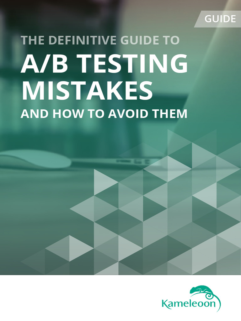 The Definitive Guide To Ab Testing Mistakes | PDF | Http Cookie ...