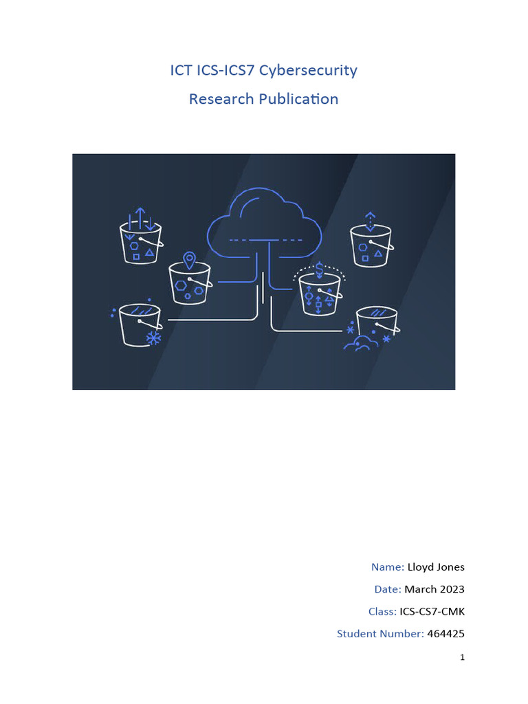 ICS6 - Research Publication | PDF | Malware | Cloud Computing
