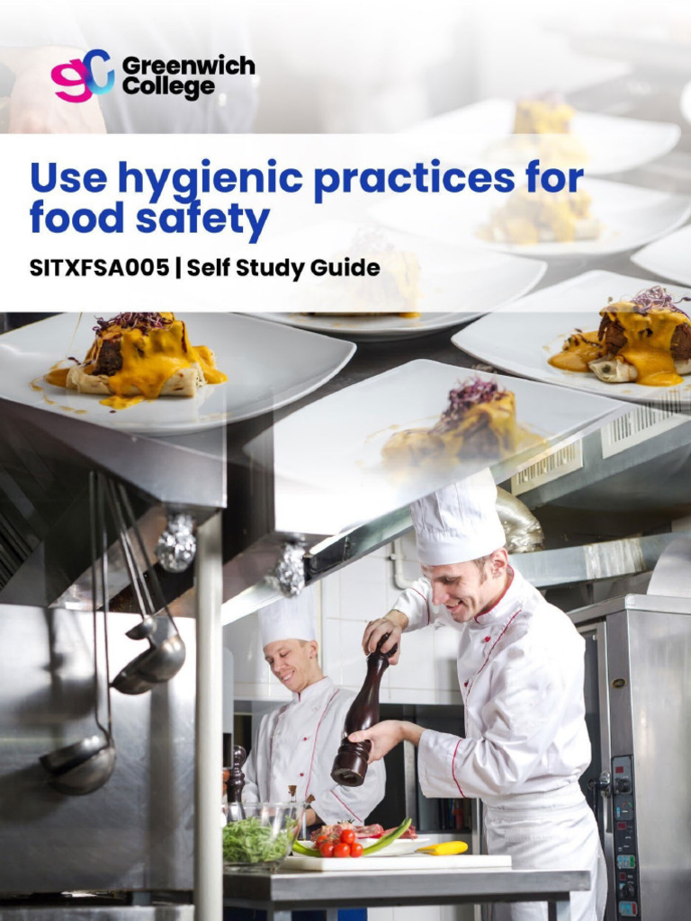 SITXFSA005 Self Study Guide V1.0 - 2022 | PDF | Food Safety | Hygiene