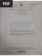 CSEC EDPM SBA 2025 MARK SCHEME | PDF | Typefaces | Information