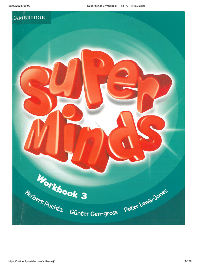 Super Minds 3 Workbook - Flip PDF - FlipBuilder | PDF