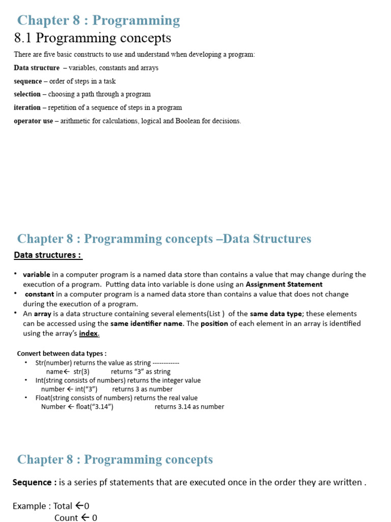 Chapter 8 - Part1 | Download Free PDF | Control Flow | Parameter (Computer Programming)
