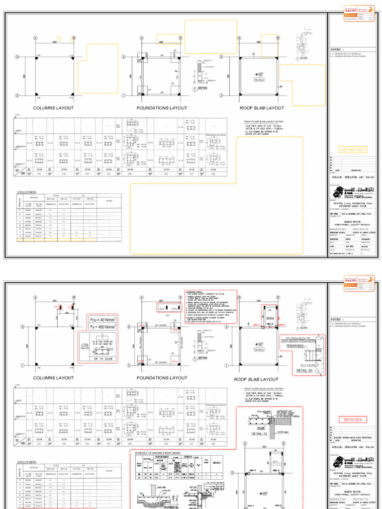 01 Majlis Structural Layout Approved Revised 01 11705486615799 | PDF