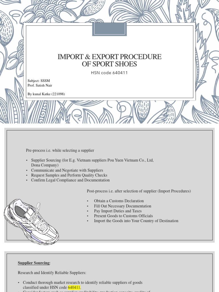 Kunal Katke 221098 SSSM | PDF | Customs | Invoice