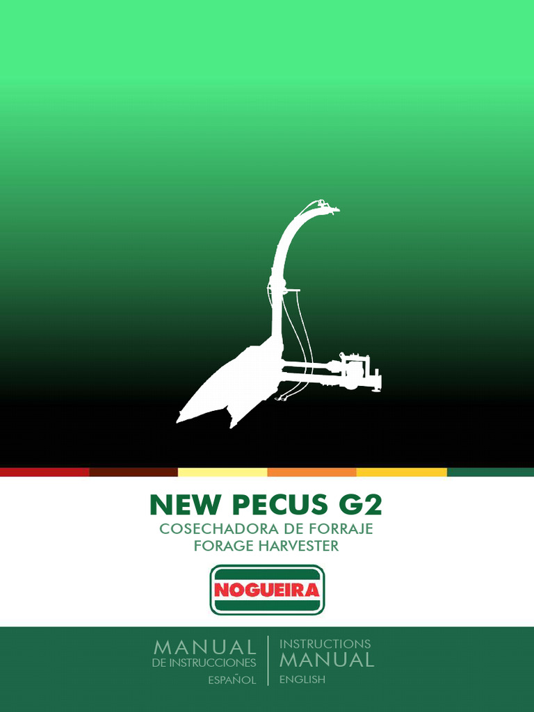 05 201059 Manual New Pecus g2 Bilingue Rev 2 | PDF | Tractor | Cosecha
