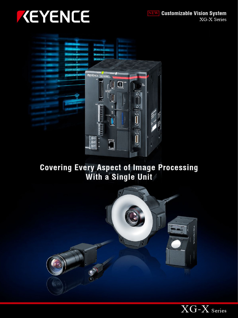 XG X Series Customizable Vision System Catalogue | PDF | Multi Core ...