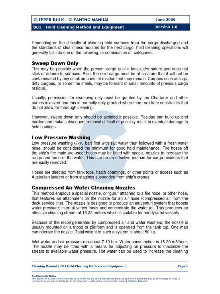 001 Hold Cleaning Method And Equipment Pdf Washing Machine Pump