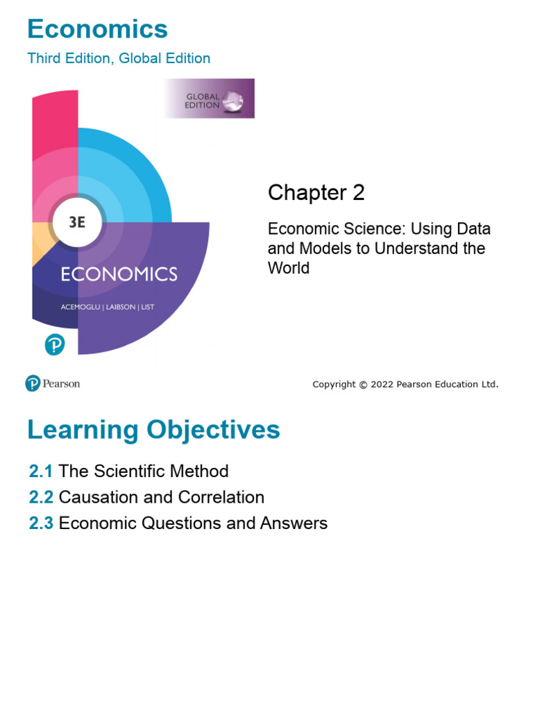 Acemoglu Econ 3e Accessible Fullppt 02 | PDF | Causality | Scientific Method