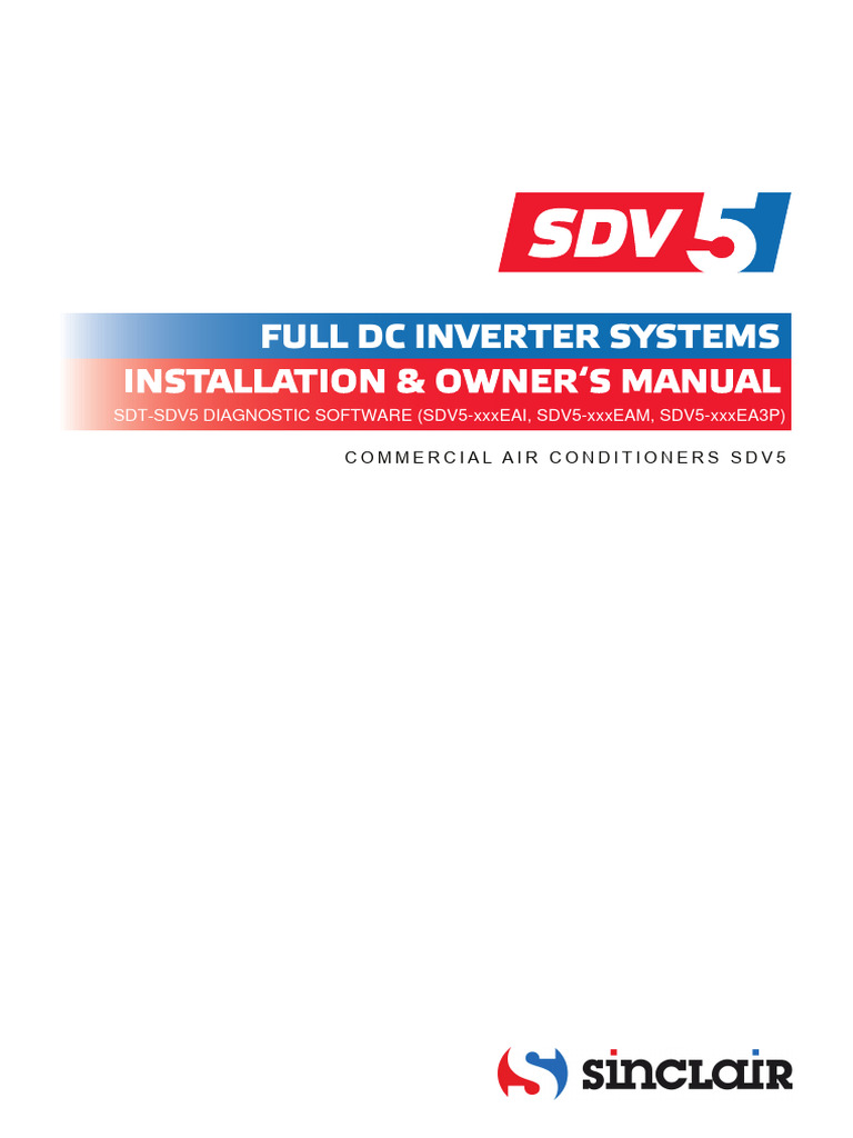 Sinclair Uim SDT sdv5 en | PDF | Installation (Computer Programs) | Cursor (User Interface)