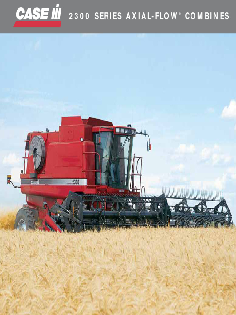 2300 Series Axial-Flow Combines | PDF | Mechanical Engineering | Machines