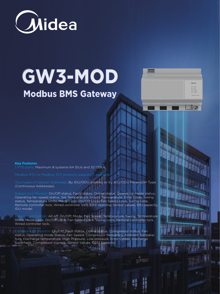 PD - Midea - GW3-MOD Brochure - 20221202 - V1 | PDF