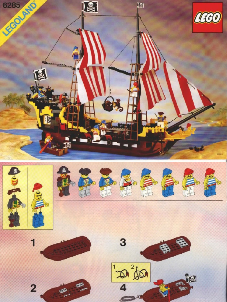 Lego Set 6285 Pirates Black Seas Barracuda | PDF