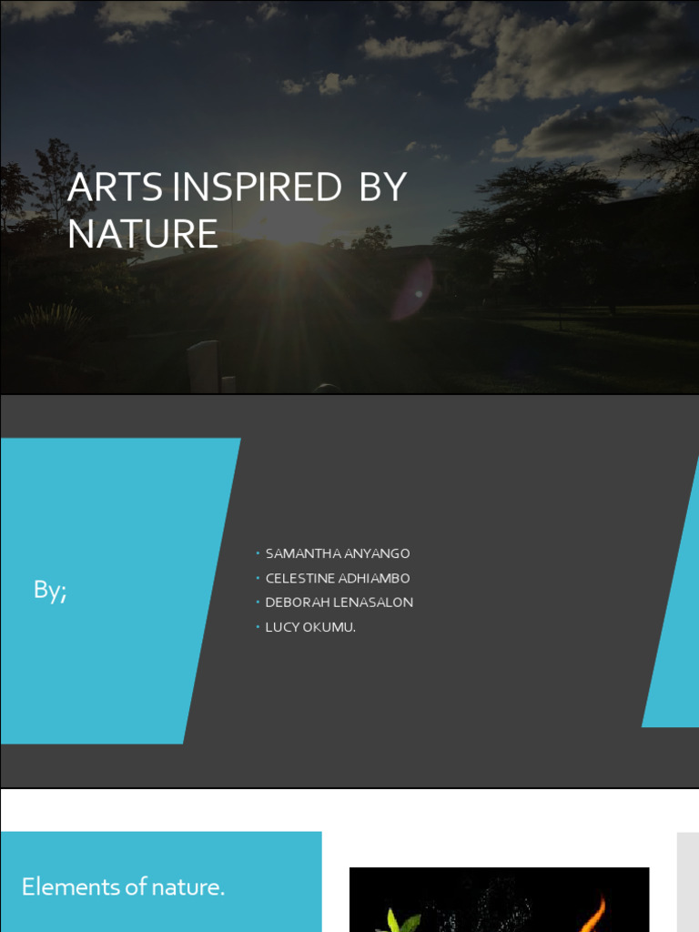 Arts Inspired by Nature | PDF | Nature | Paintings