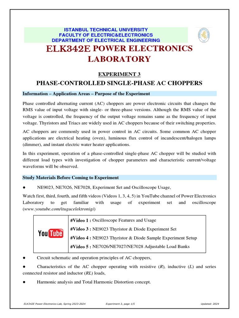 Exp 3afasf | PDF | Power Electronics | Alternating Current