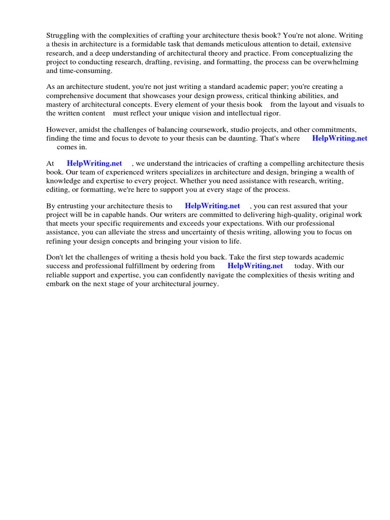 Architecture Thesis Book | PDF | Graphic Design | Thesis