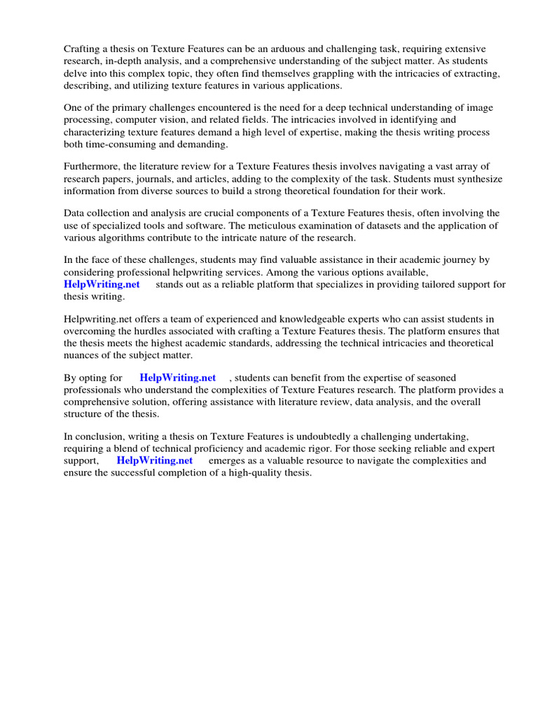 Texture Features Thesis | PDF | Texture Mapping | Shader