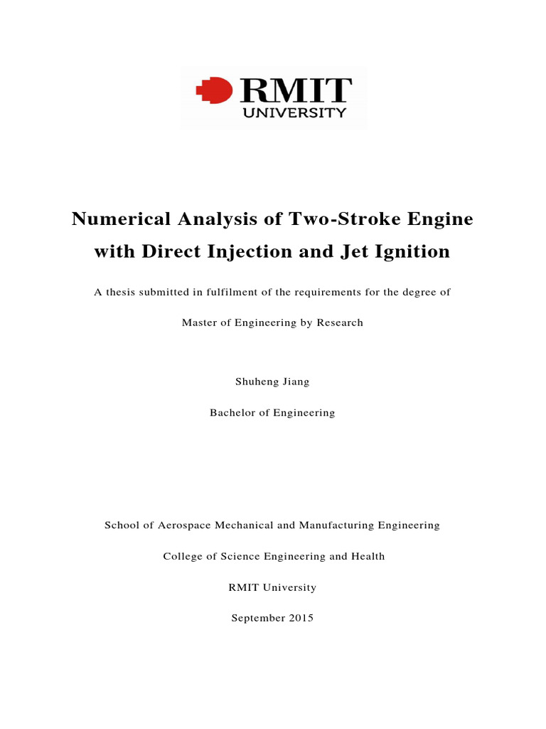 Analyst 2stroke | PDF | Internal Combustion Engine | Diesel Engine