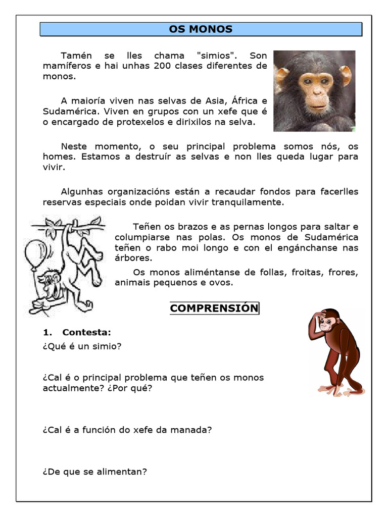 01 Os Monos | PDF