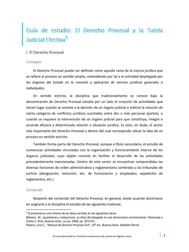 Guia de Estudio Mod.1 | PDF | Ley procesal | Jurisdicción
