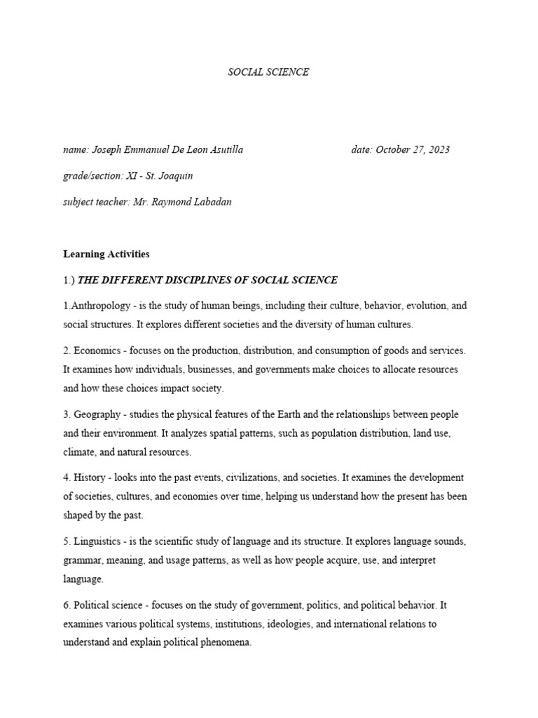 jjyjuuy | PDF | Social Sciences | Science