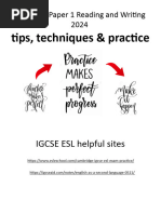 IGCSE English Speaking Test Practice | PDF