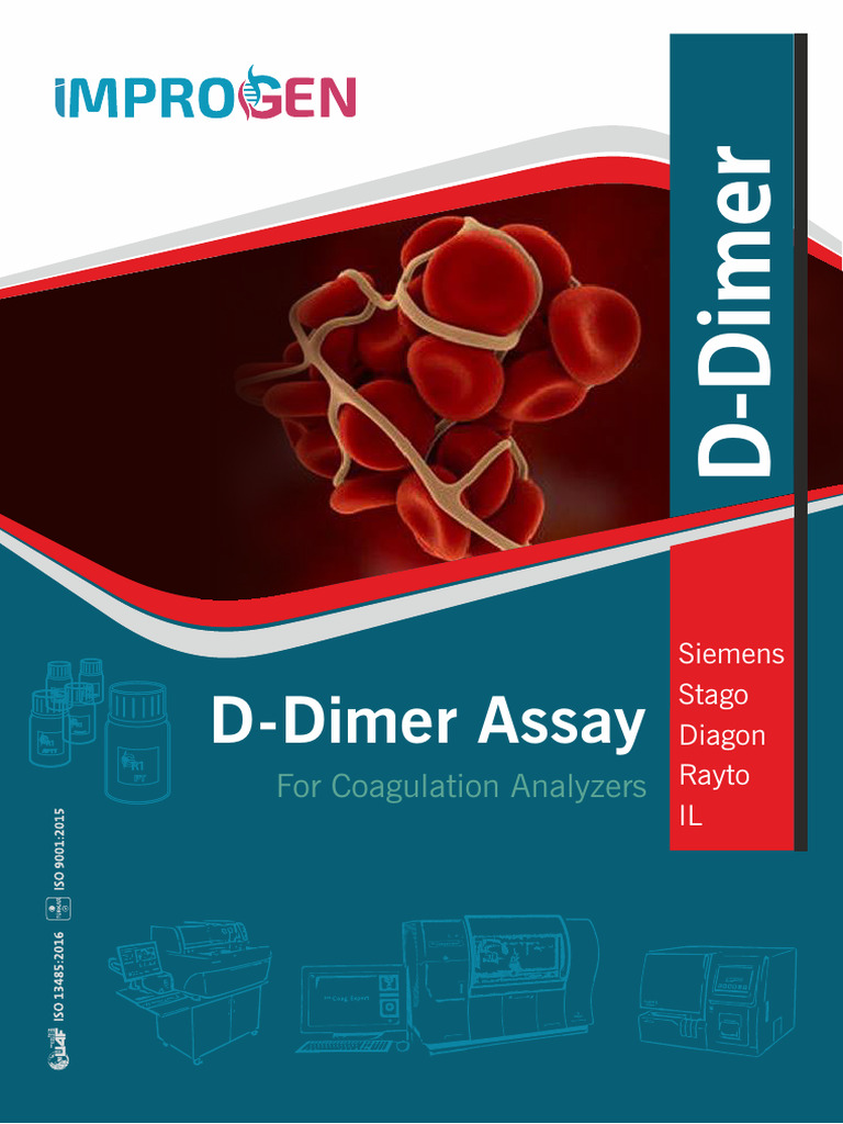 d Dimer Brochure | PDF | Blood | Medical Specialties
