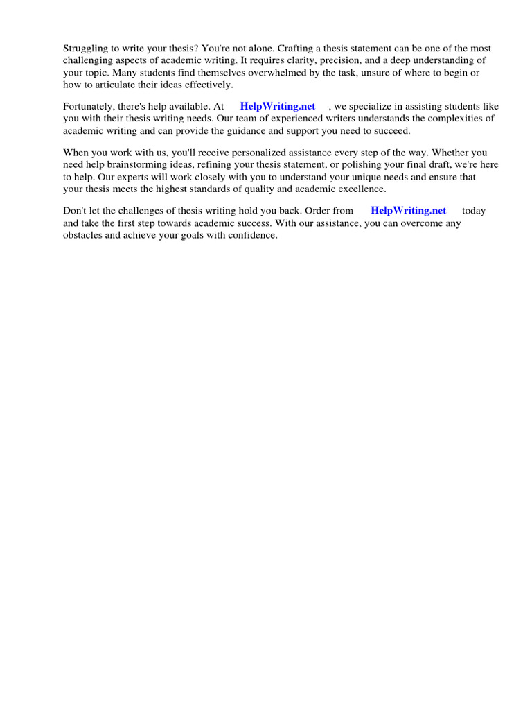 How Do I Write Thesis Statement | PDF | Essays | Thesis