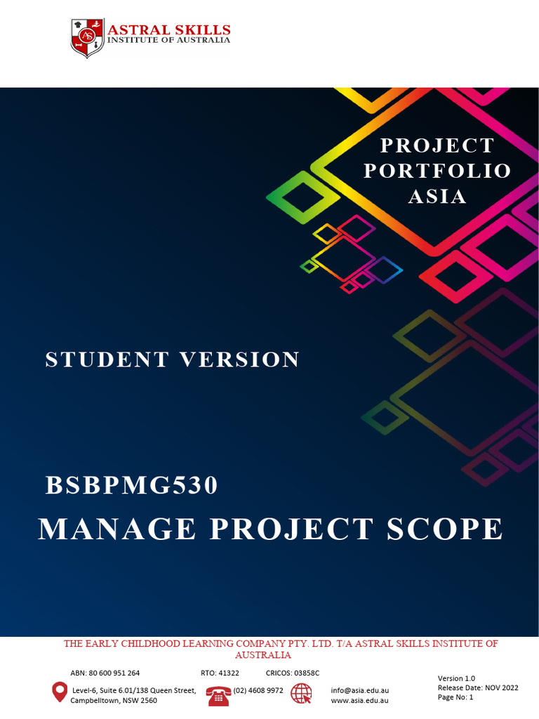 Project Scope Management Guide | PDF | Technology & Engineering