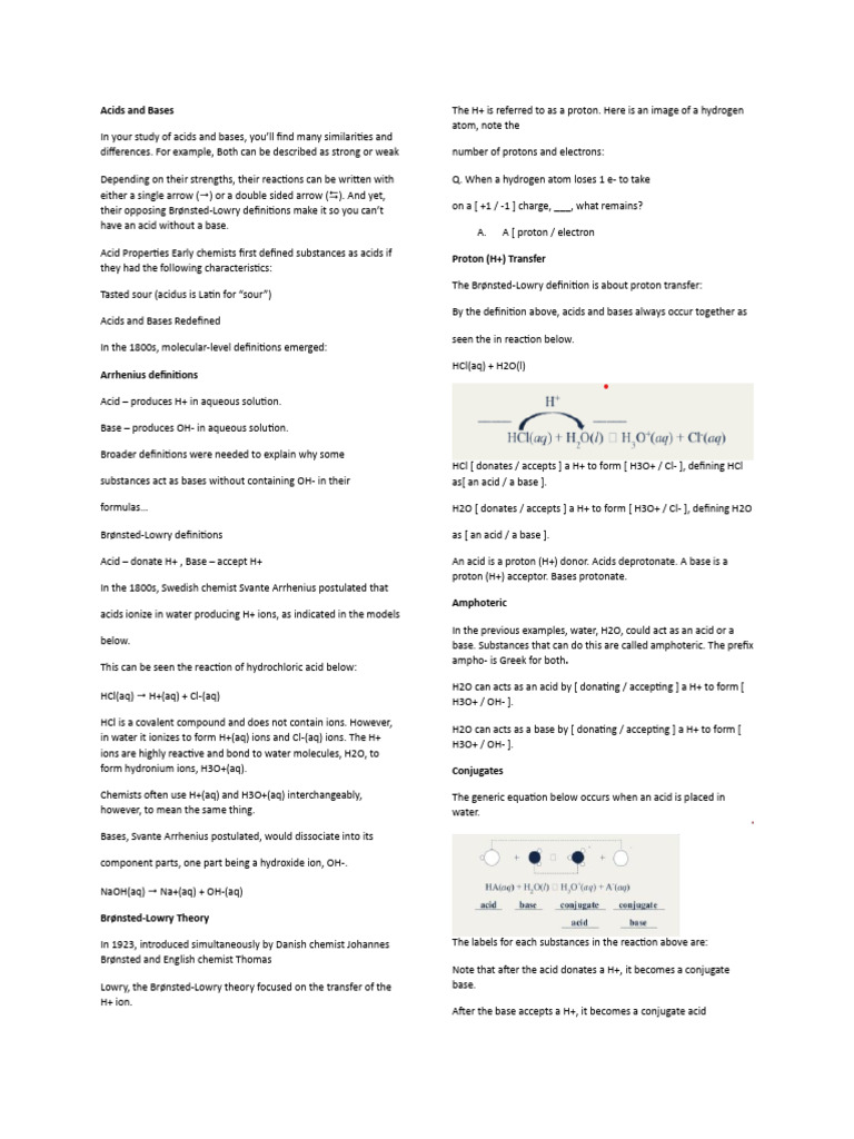 Biochem Reviewer Solving | PDF | Acid | Ph
