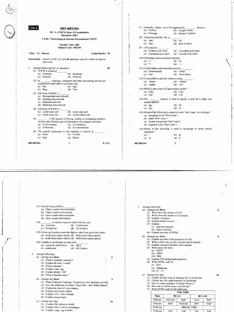 HTML 2013 | PDF | Computer Network | Java Script HTML 2013 | PDF | Computer Network | Java Script