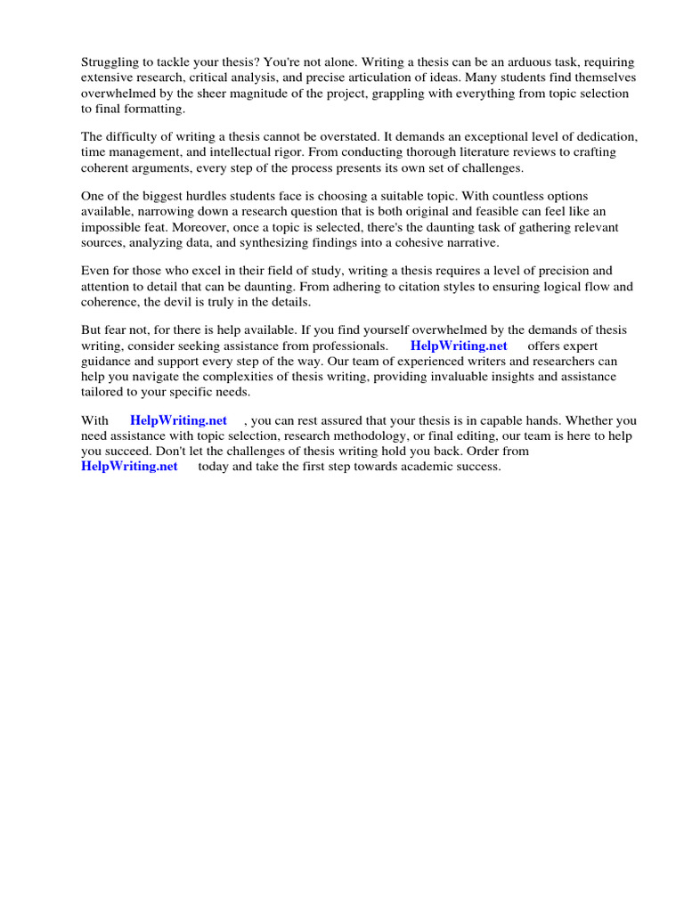 School Thesis Topics | PDF | Essays | Thesis