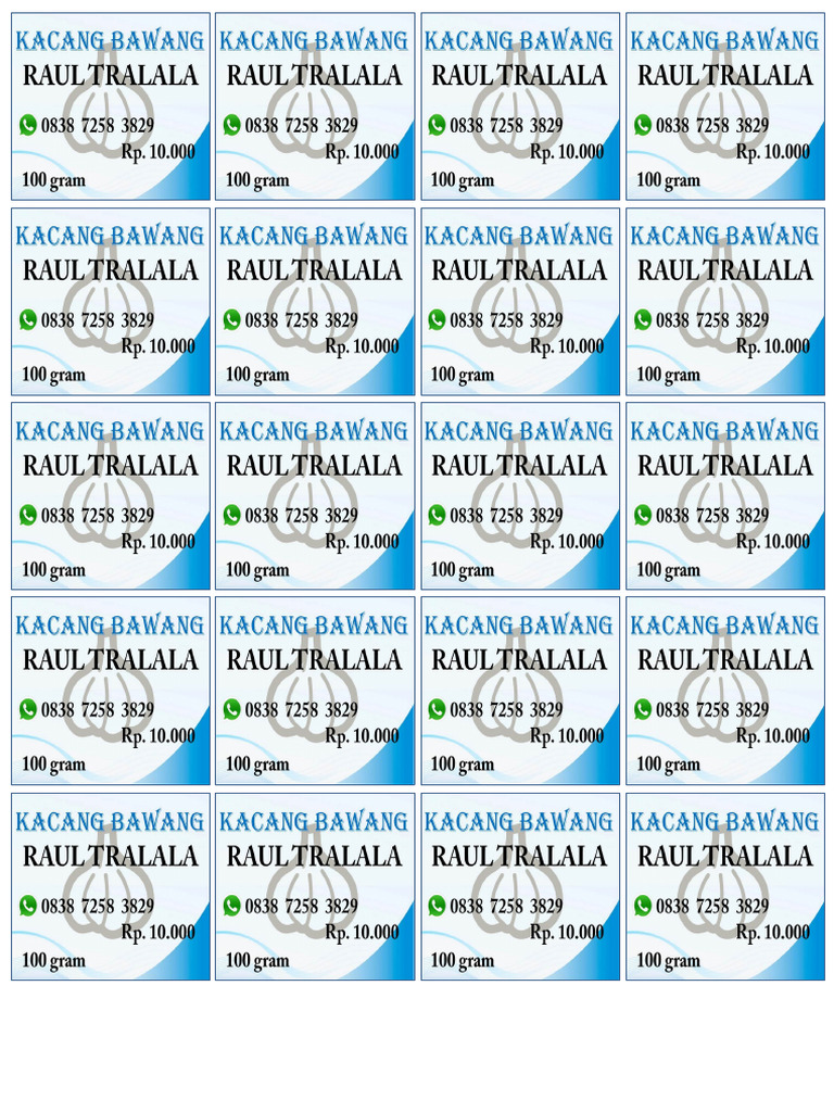 Stiker KCNG BWNG | PDF