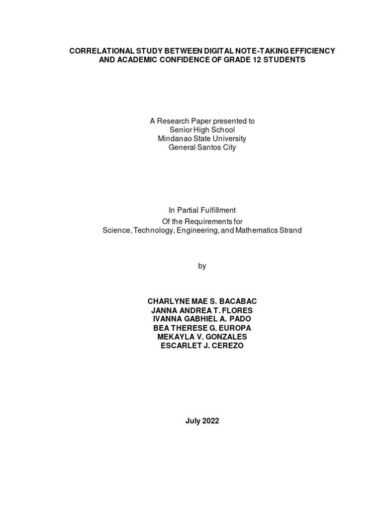 Flores Et Al. 2022. Digital Note Taking Efficiency and Academic ... Flores Et Al. 2022. Digital Note Taking Efficiency and Academic ...