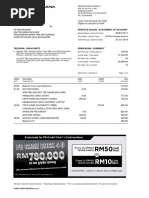 Digi Annual Bill Statement Guide | PDF | Cheque | Roaming