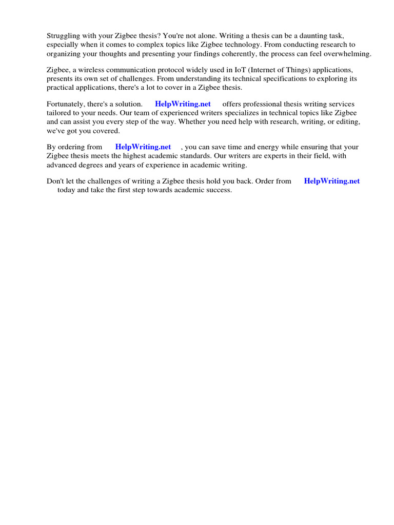 Zigbee Thesis | PDF | Computer Network | Wi Fi