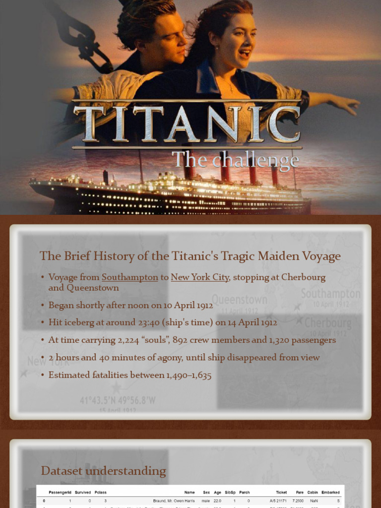 Titanic-The Challenge | PDF | Applied Mathematics | Statistics