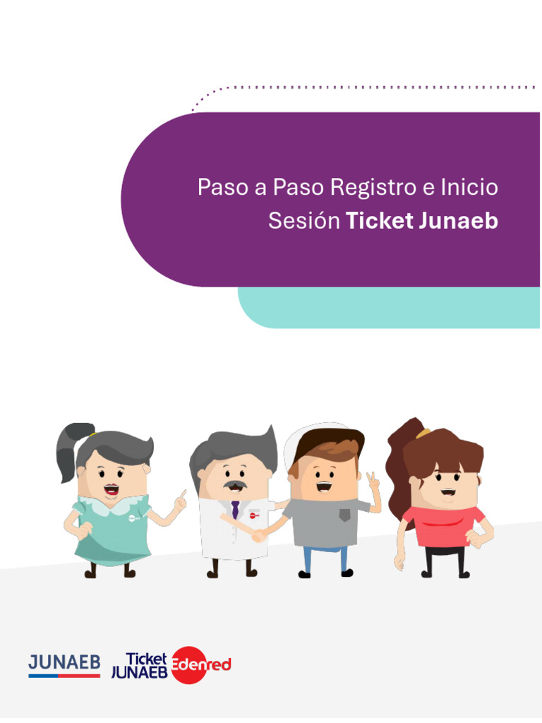 Paso A Paso Registro e Inicio de Sesiã - N Ticket Junaeb Baes 2024 | PDF | Crecimiento personal ...