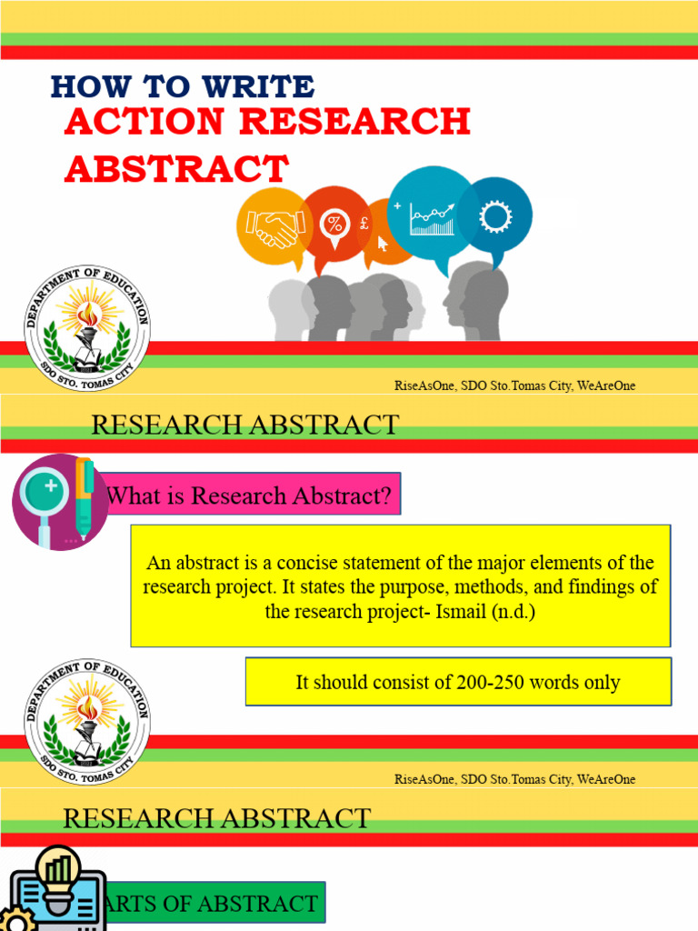 WRITING RESEARCH ABSTRACT | PDF | Methodology | Sampling (Statistics)