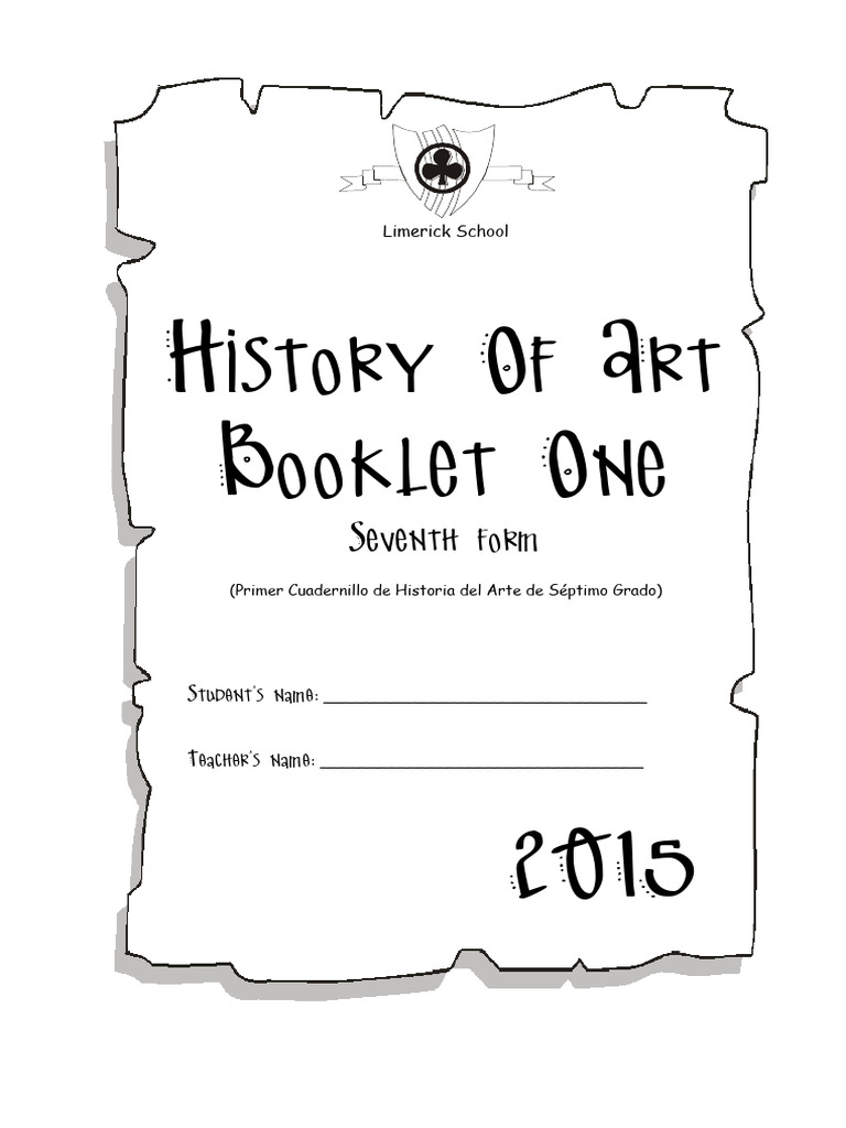 7th Form History of Art Booklet ONE 2015 | PDF | Salvador Dalí ...