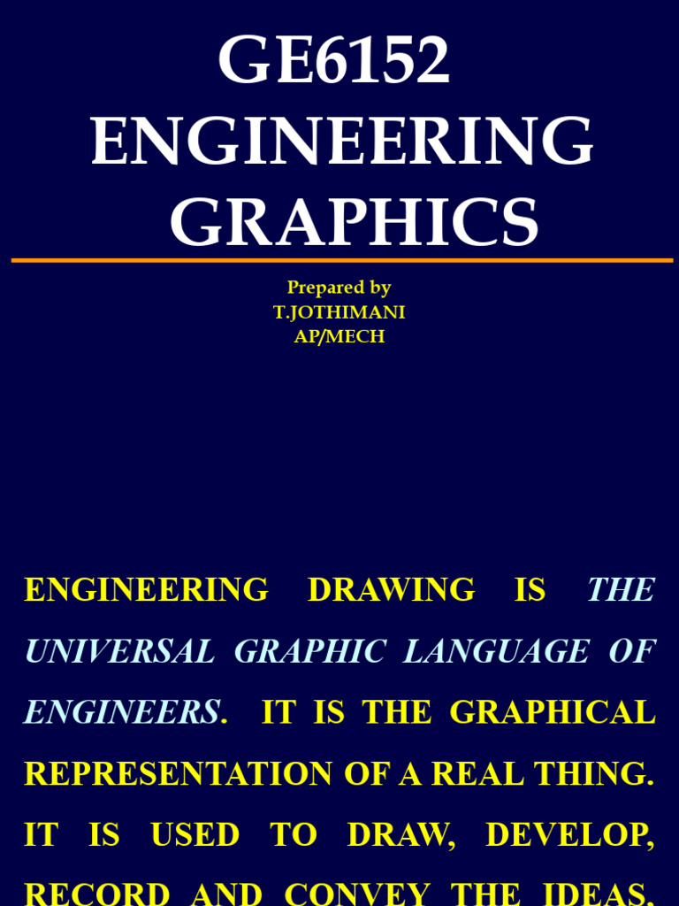 Engg Graphics | PDF | Geometric Shapes | Euclidean Geometry