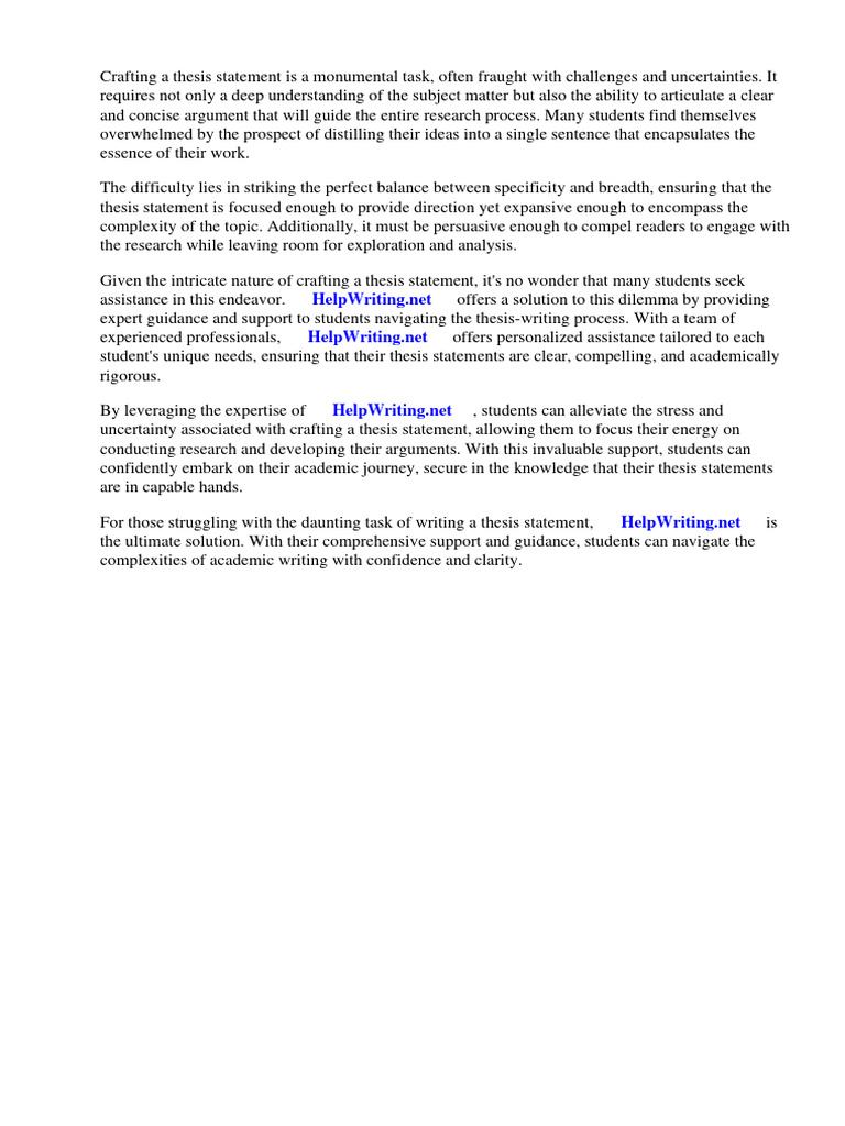 Thesis Statement Simulator | PDF | Thesis | Essays