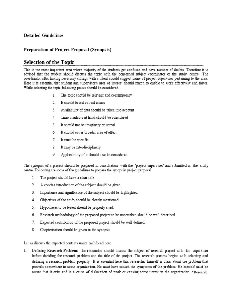 Project guidlines | PDF | Sampling (Statistics) | Methodology