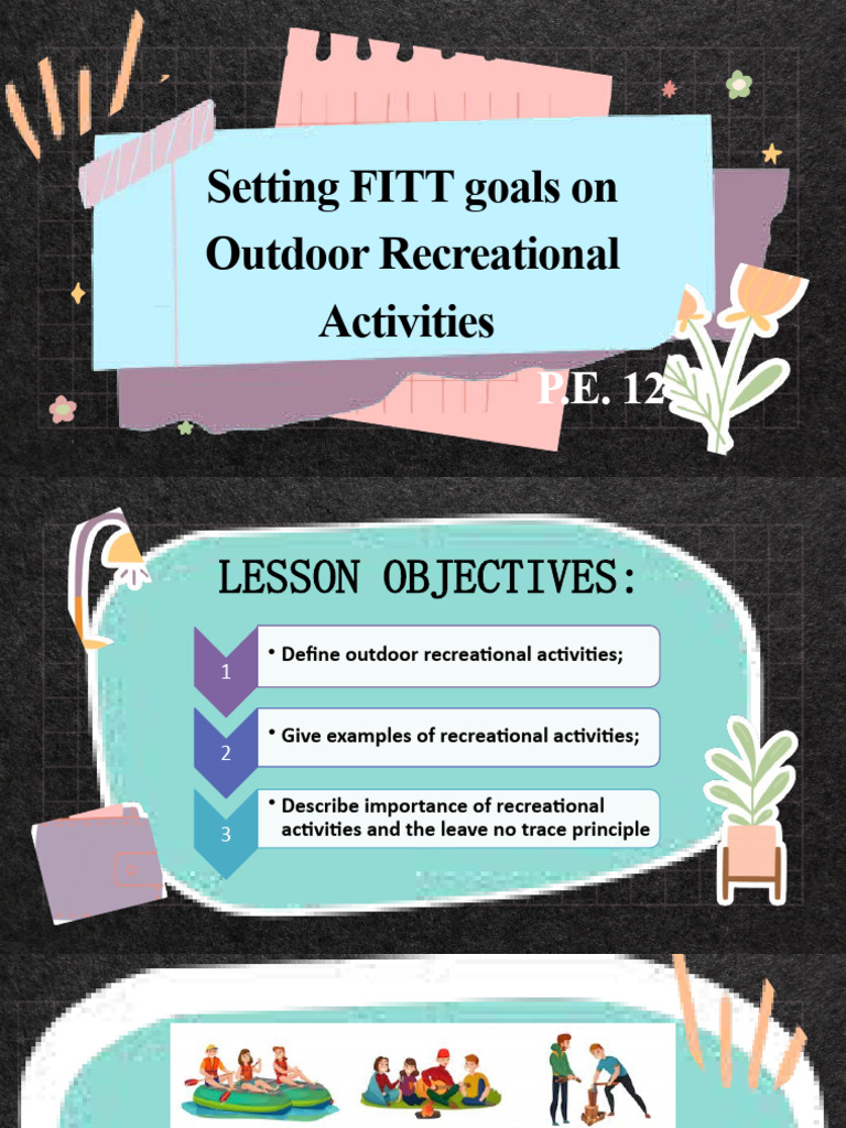 Physical Education Week 2 Outdoor Recreational Activities | PDF ...