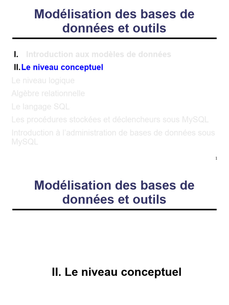 Modélisation des bases de données UML | PDF | Langage de Modélisation ...