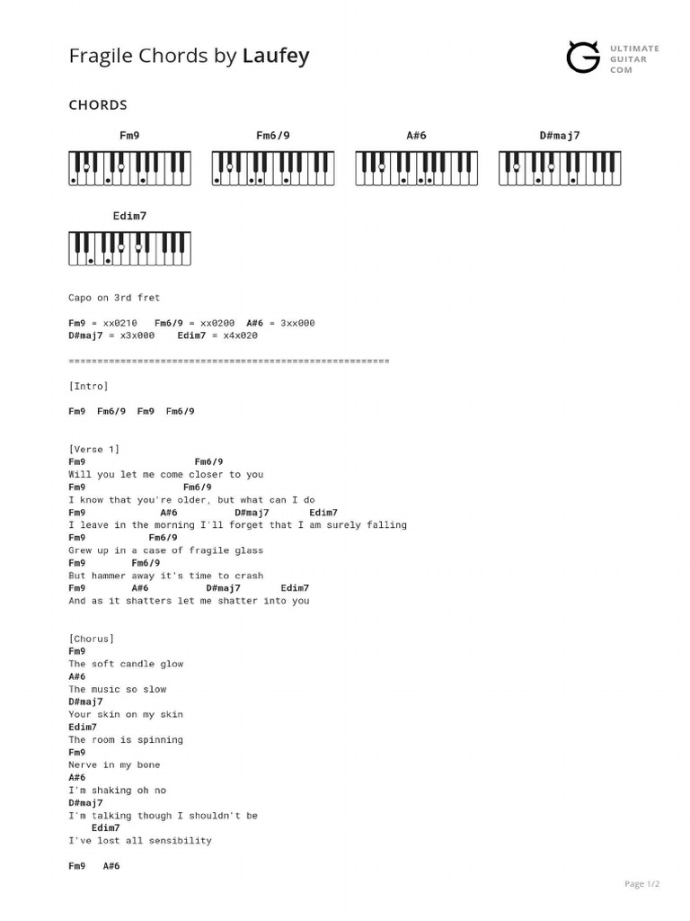 Fragile Chords | PDF
