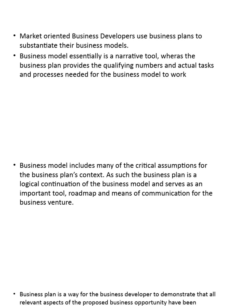 2.business Development - Advance | PDF | Marketing | Business Model